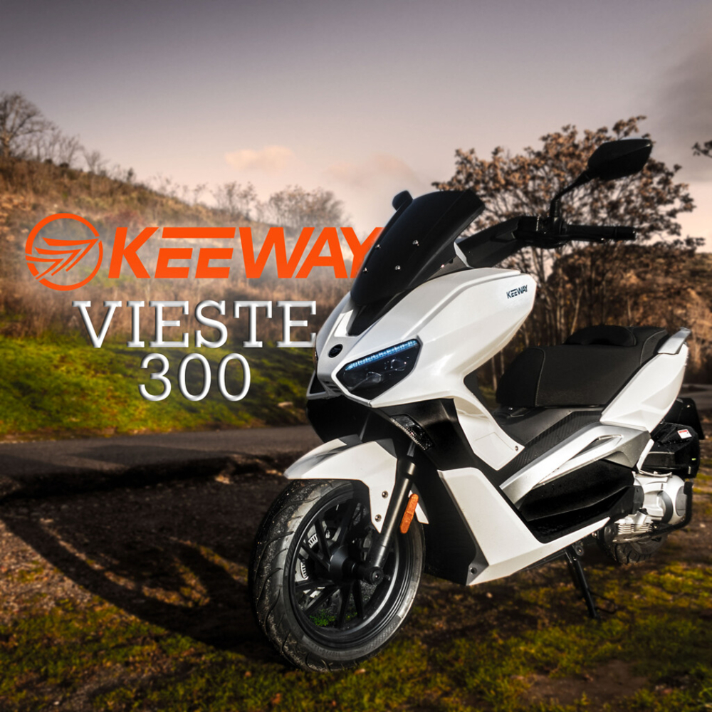 Keeway lanza el nuevo Vieste 300 2021 - Motor y Racing