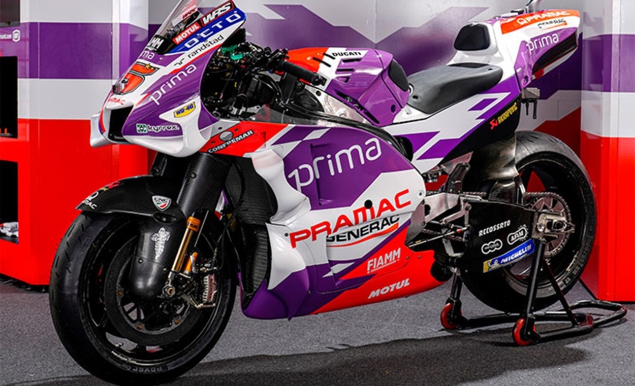 Los nuevos colores del Prima Pramac Racing - Motor y Racing